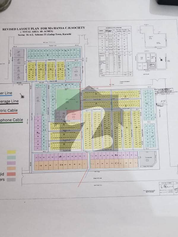 Hansa Society 600 Square Yards Residential Plot Up For Sale Hansa ...
