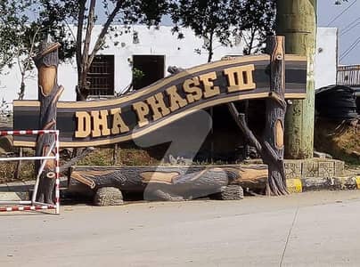 Limited Time Plot On Road 10 Develop Area Front 2 Kanal DHA Phase 3 ...