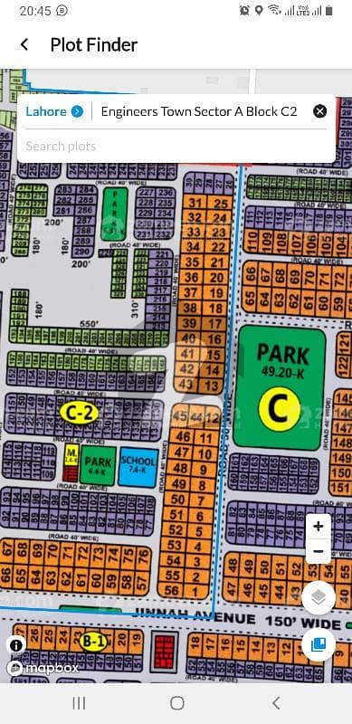 2 Kanal Plot Top Location Almost Facing Park IEP Engineers Town - Block ...