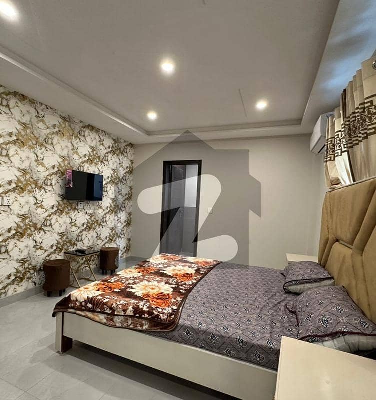 Studio Fully Furnished Flat Available For Rent In Sector C Bahria Town ...