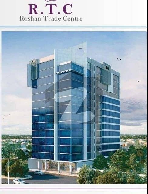 Prime Commercial Office For Sale In Roshan Trade Center, Karachi ...