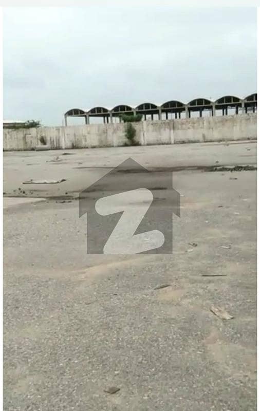 02 ACRE WAREHOUSE PLOT ON MAIN ROAD OF PORT QASIM Port Qasim, Bin Qasim ...