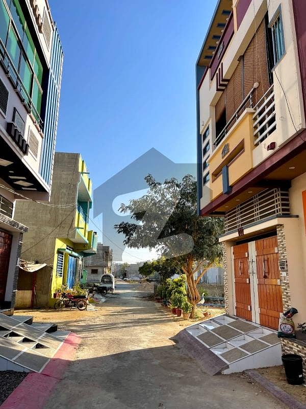 Residential Plot Of 120 Square Yards Is Available For Sale In Saadi Garden Block 5 Karachi Saadi ...