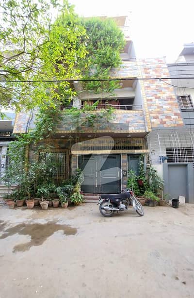 120 yars ground plus 2 house available for sale in CENTRAL GOVT HOUSING SOCIETY gulistan e johar ...