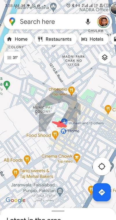 Dual Front, Through And Through Commercial Plot Jaranwala ID50328263 ...