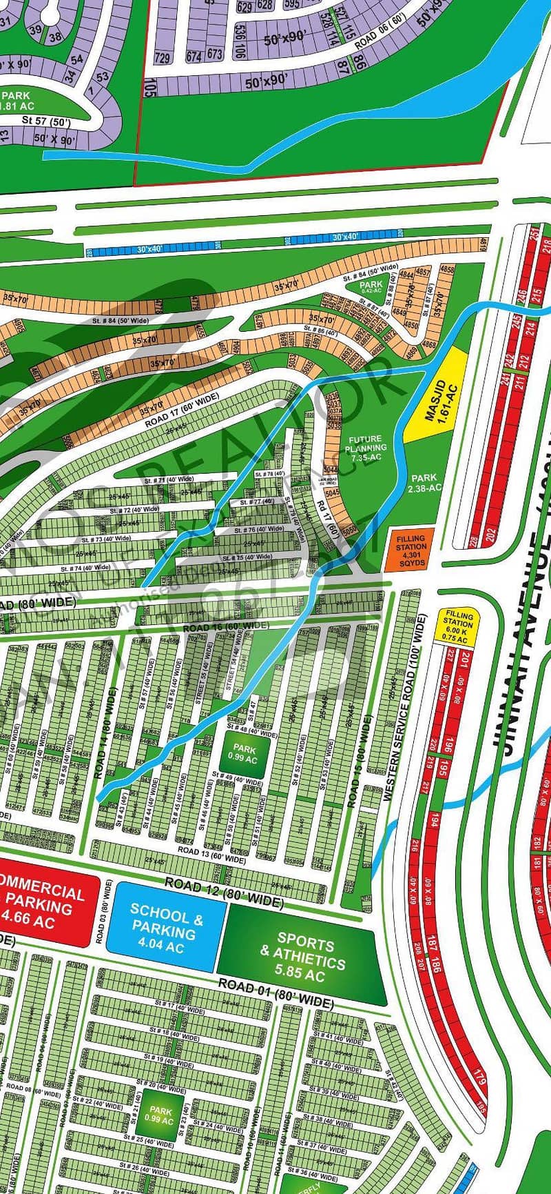 Ali block plot 125yds cheapest rates Bahria Town Karachi, Karachi ...