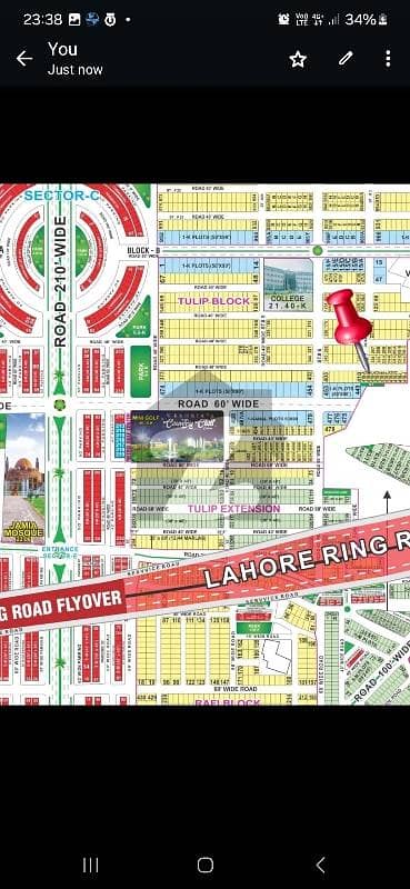 Open Form no transfer fee Bahria Town - Tulip Block, Bahria Town ...