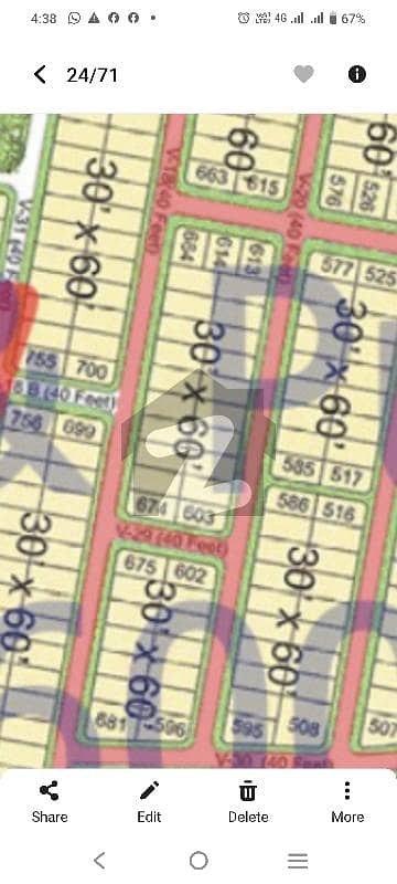 Top Location Corner Plot Is Up Sale Gulberg Residencia - Block V ...