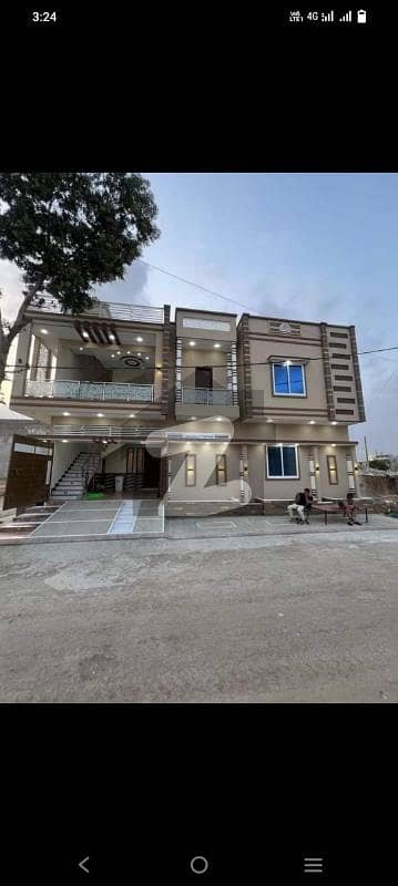 120 Sq Yards Double Storey Corner House Saadi Garden - Block 5, Saadi Garden, Scheme 33, Karachi ...