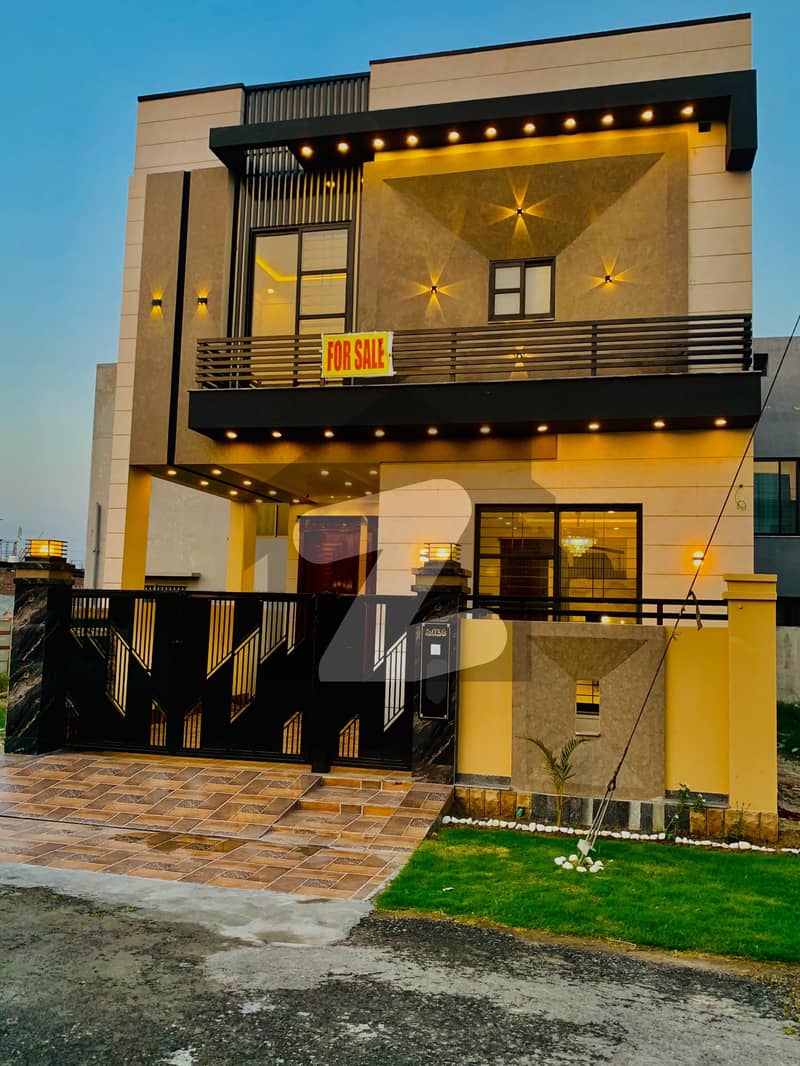 5 Marla Brand New Ultra Modern Design House For Sale In Dha Rahbar ...