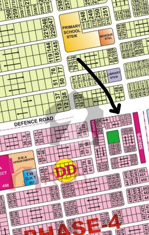DHA Phase 4, Block, DD_ Plot Main Road + Direct Owner Meeting Possible ...