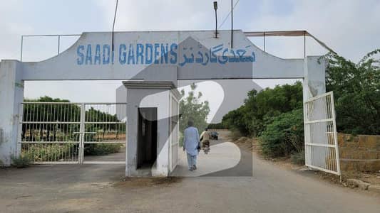 120 Sq. Yds Residencial Plot Saadi Garden Block-2 Saadi Garden - Block 2, Saadi Garden, Scheme ...