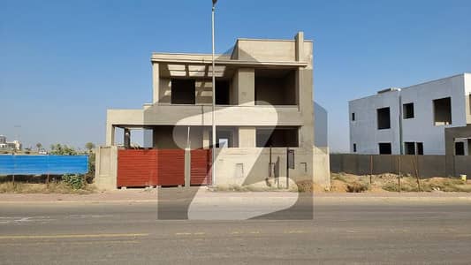 272sq yd Ready to Move Villa in Precinct-1 0.5km from main entrance. A-One Construction Standard ...