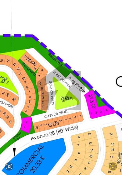 DHA 3 ISLAMABAD I Park Face 10 Marla Plot Available For Sale DHA Phase ...