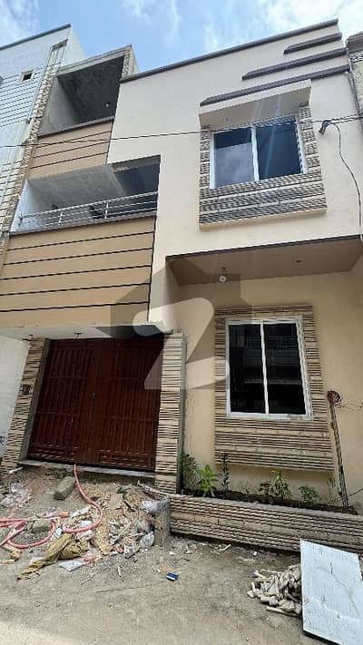 75 Square Yards Brand On Finishing Double Storey Bungalow West Open ...