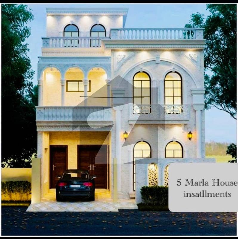 5 Marla Brand New Spanish Design House on 3 Year installments in Ali ...