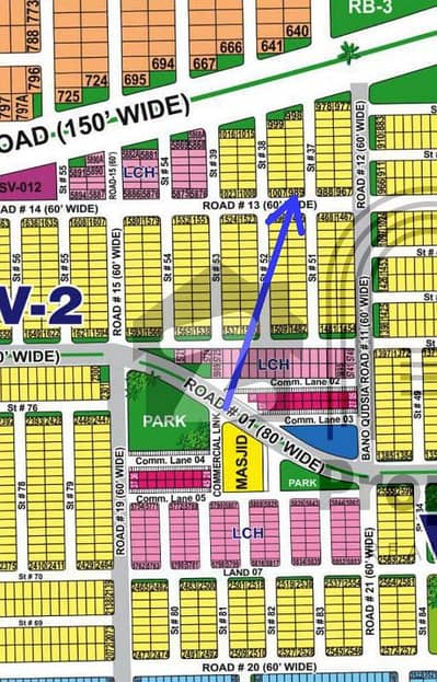 8 Marla Corner Ideal Residential Plot Available For Sale DHA Phase 1 ...