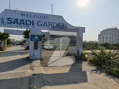 120 sq yard leased west open corner in SAADI GARDEN block 2 Saadi Garden - Block 2, Saadi Garden ...