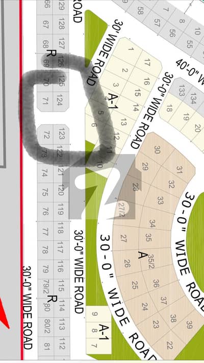 West Open Corner 120 sq yds Block A Naya Nazimabad - Block A, Naya ...