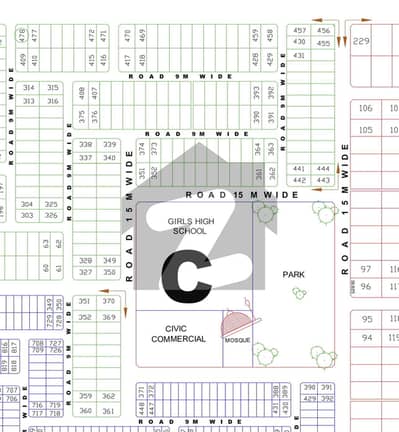 Zone 3 south 10m plot Regi Model Town Phase 3, Regi Model Town ...