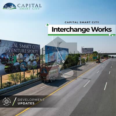 1 Kanal Plot on Installments in Capital Smart City Overseas West ...