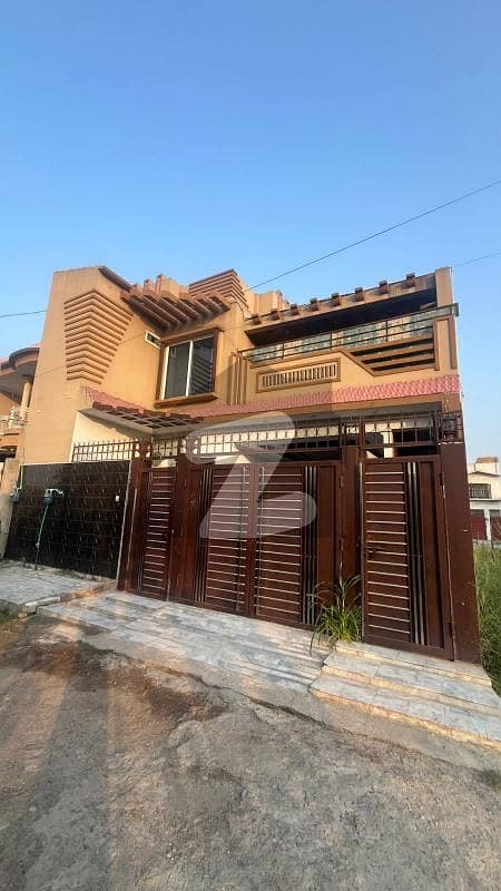 Wapda Town Taru Jabba Peshawar 7 Marla Double Storey Park Open Block H ...