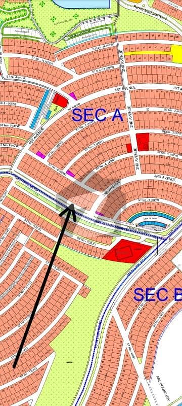 1 Kanal South Face Developed Possessional Plot Available For Sale DHA ...