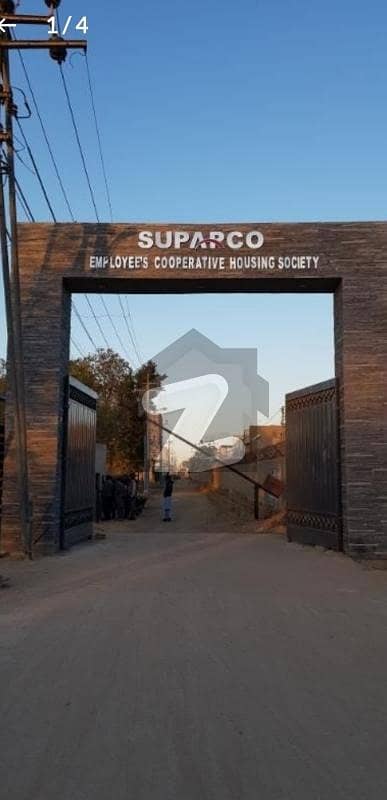 80 Sq Yards Commercial Plot For Sale Suparco Cooperative Housing ...
