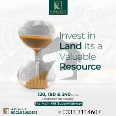 Residential Plots in Roomi City by Roomi Builders on Main Motorway M9 ...