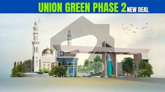 3 Marla Residential On Ground Plot For Sale Union Greens Phase 2 Pine ...