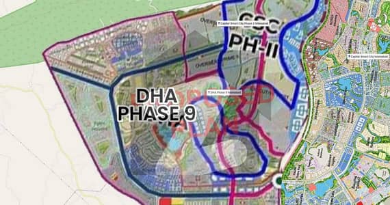 1 Kanal Plot Available For Sale In Dha Phase 9 Gandhara City Islamabad ...