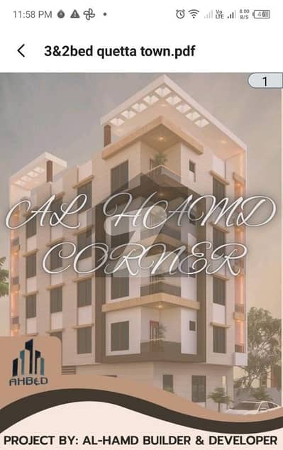 Brand New Apartment Available On Booking In Quetta Town. Quetta Town ...
