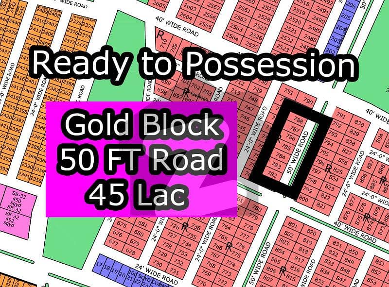 R - (50 FEET Road + Gold Block) North Town Residency Phase - 1 Surjani ...