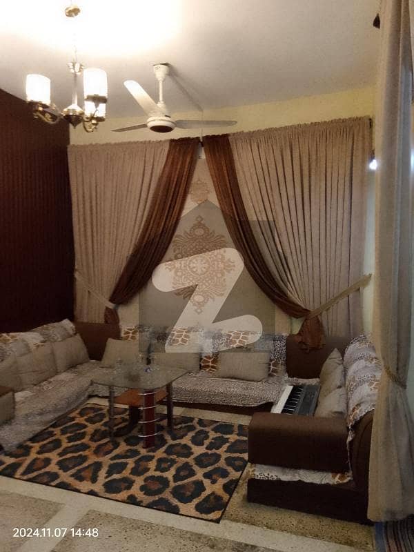 900 Sq Ft 2 Bed Drawing Dining Leased Flat in Block 14 main road almost ...