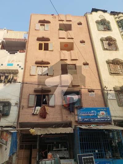 Flat For Sale 100 Sq Yard In Main Road Allahwala Town Korangi Crossing ...