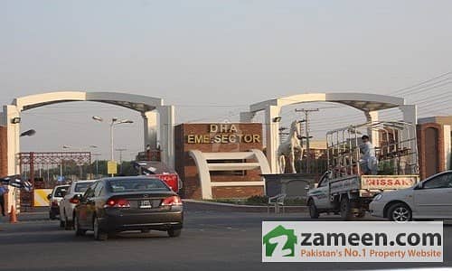 DHA EME sector Multan Road Lahore Kanal Plot Available EME Society ...