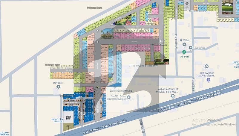 Prime Location Plot 4 Sale in Japan Town Hasilpur Road Bahawalpur Japan ...