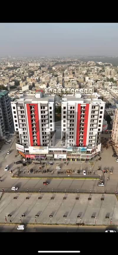 OPPORTUNITY A Prime Location 1150 Square Feet Flat With All Amenities In Karachi Rainbow Towers ...