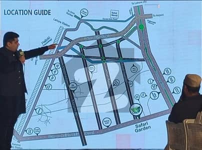 Safari Garden housing scheme behtarin location behtarin plot School ...