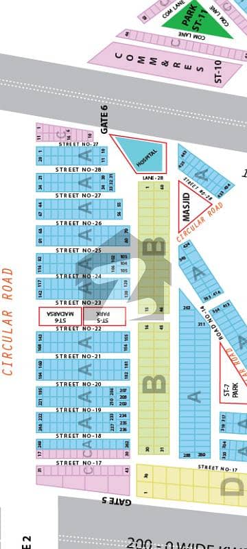 120 Sq Yard Plot Sale In Saadi Town Block 7 Scheme 33 Karachi (Lease ...