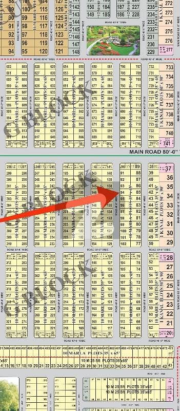 G Block 94 G Hot Location Plot Main 80 Ft Road Plot For Sale Al Rehman ...