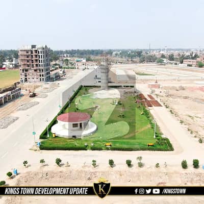 3 MARLA ON GROUND CORNER RESIDENTIAL PLOT ON INSTALLMENTS -KINGS TOWN ...