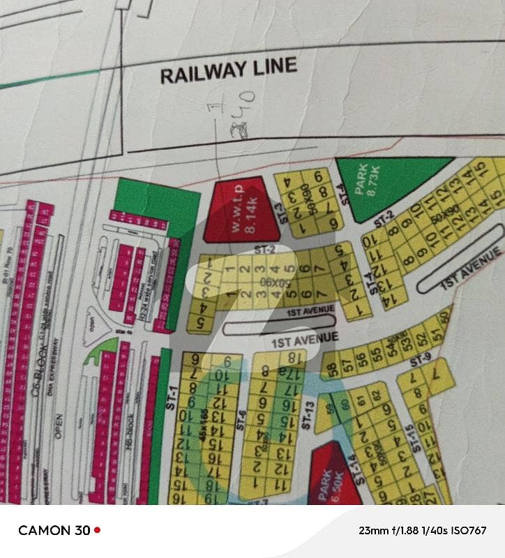 Dha phase 5 ialamabad 1 kanal Residantial plot sector g DHA Defence ...