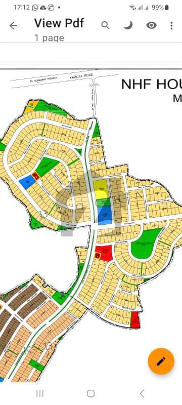 500 Square Yard Plot for Sale in National Housing Foundation Islamabad ...
