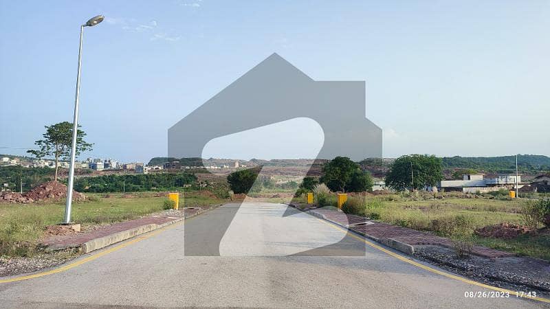 Corner Plot With Extra Land Clear And Ready Plot Bahria Enclave ...