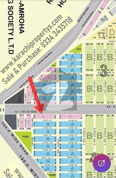 AT SAADI TOWN COMMERCIAL PLOT Saadi Town, Scheme 33, Karachi ID52046077 ...