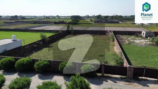 6 Kanal Plot With Boundry Wall Carpet Road Bedian Road Lahore Bedian ...