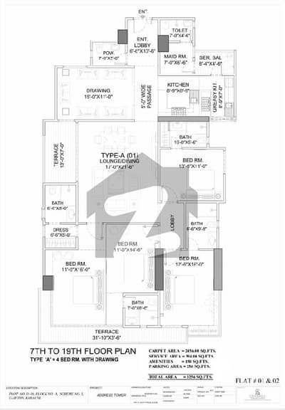 3 BED FLAT BOOKING LAUNCHED Clifton - Block 8, Clifton, Karachi ...