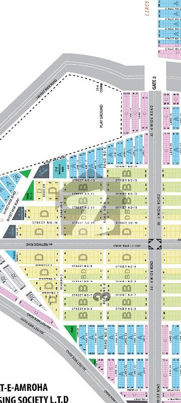 Corner 400 Sq Yd Plot Sale In Block 2 Saadi Town Scheme 33 Karachi ...