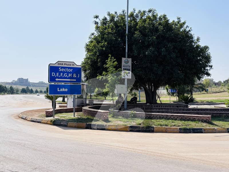 1 Kanal Solid Land South Face Plot At Reasonable Price DHA Phase 3 ...